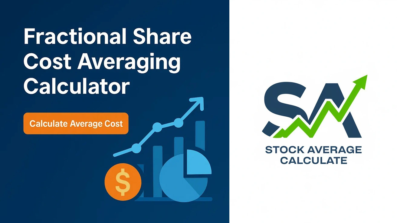 Fractional Share Cost Averaging Calculator